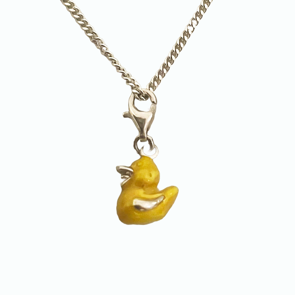 Mexican Silver Yellow Ducky Necklace – Leura Cabinet of Curiosities