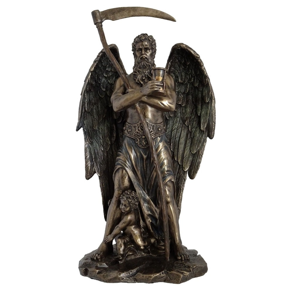 Chronos - Greek God of Time Statue – Leura Cabinet of Curiosities